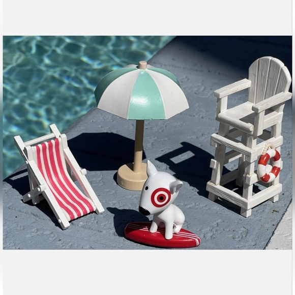 Target | Other | Target Dog Mini Bullseye The Dog Mini Figure With ...